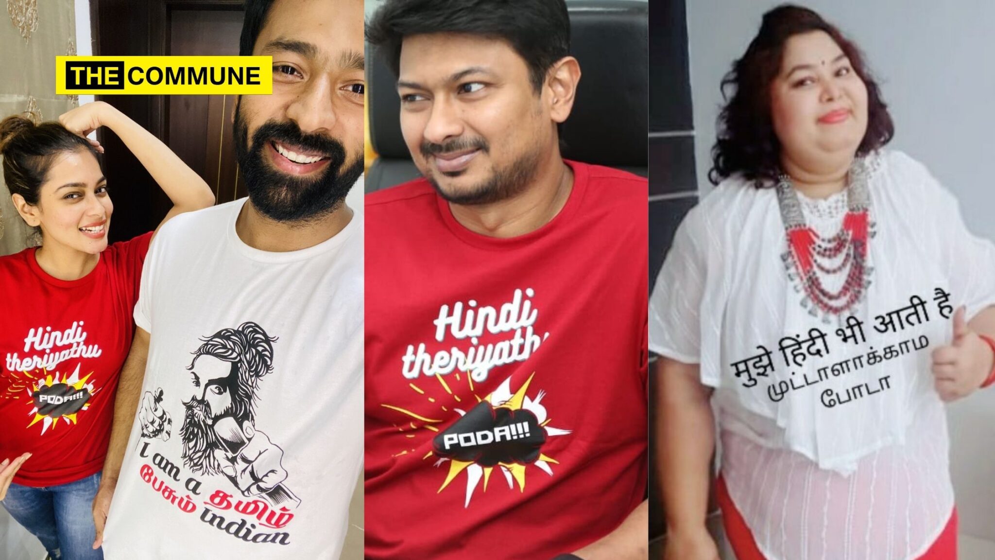 Actress Harathi Gives It Back In Style To “Hindi Theriyathu Poda” Gang ...