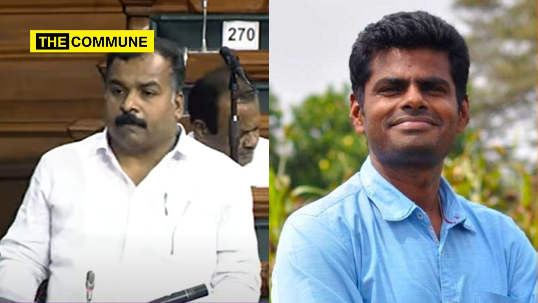 Congress MP Manickam Tagore Rants About BJP TN Chief Annamalai In ...