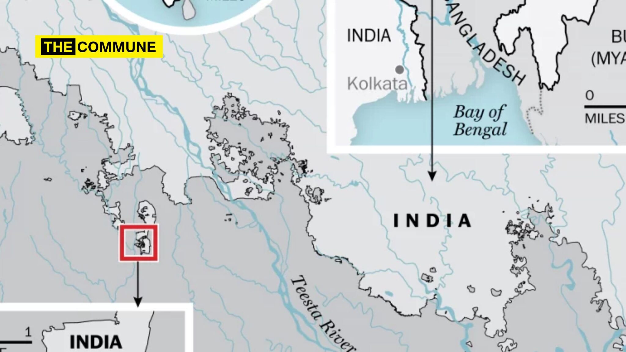 The India-Bangladesh Exchange Of Enclaves - The Commune