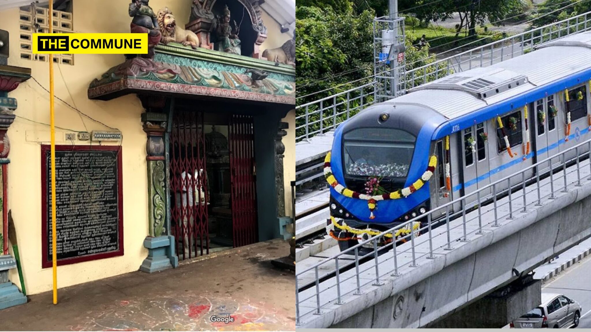 Chennai Corporation To Demolish Century Old Amman Temple For Metro ...