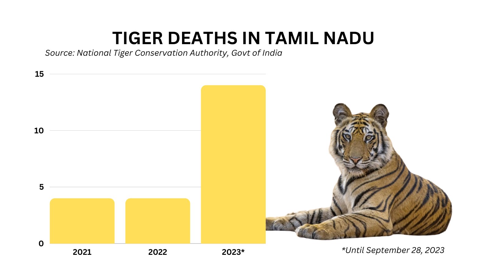 Alarming Rate Of Tiger And Elephant Deaths In Tamil Nadu That No ...