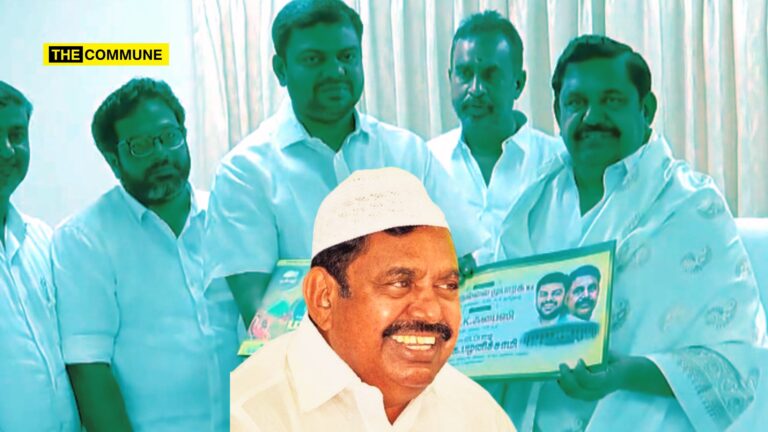 AIADMK Leader Edappadi Palaniswami Signals Potential Alliance With SDPI ...