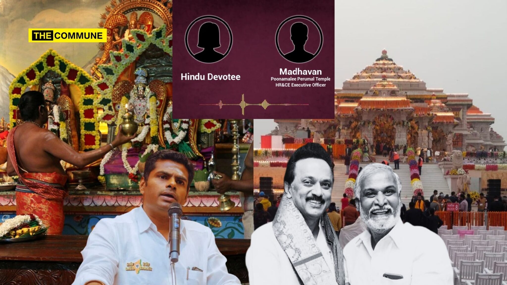 BJP TN Head Annamalai Releases Audio Exposing DMK Govt's 'Verbal ...