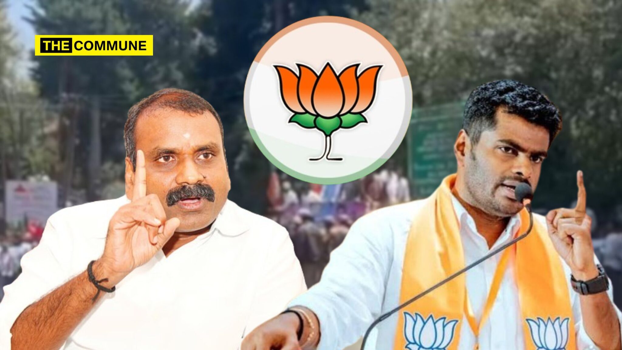Chaos Erupts During Nilgiris BJP Candidate L. Murugan's Nomination ...