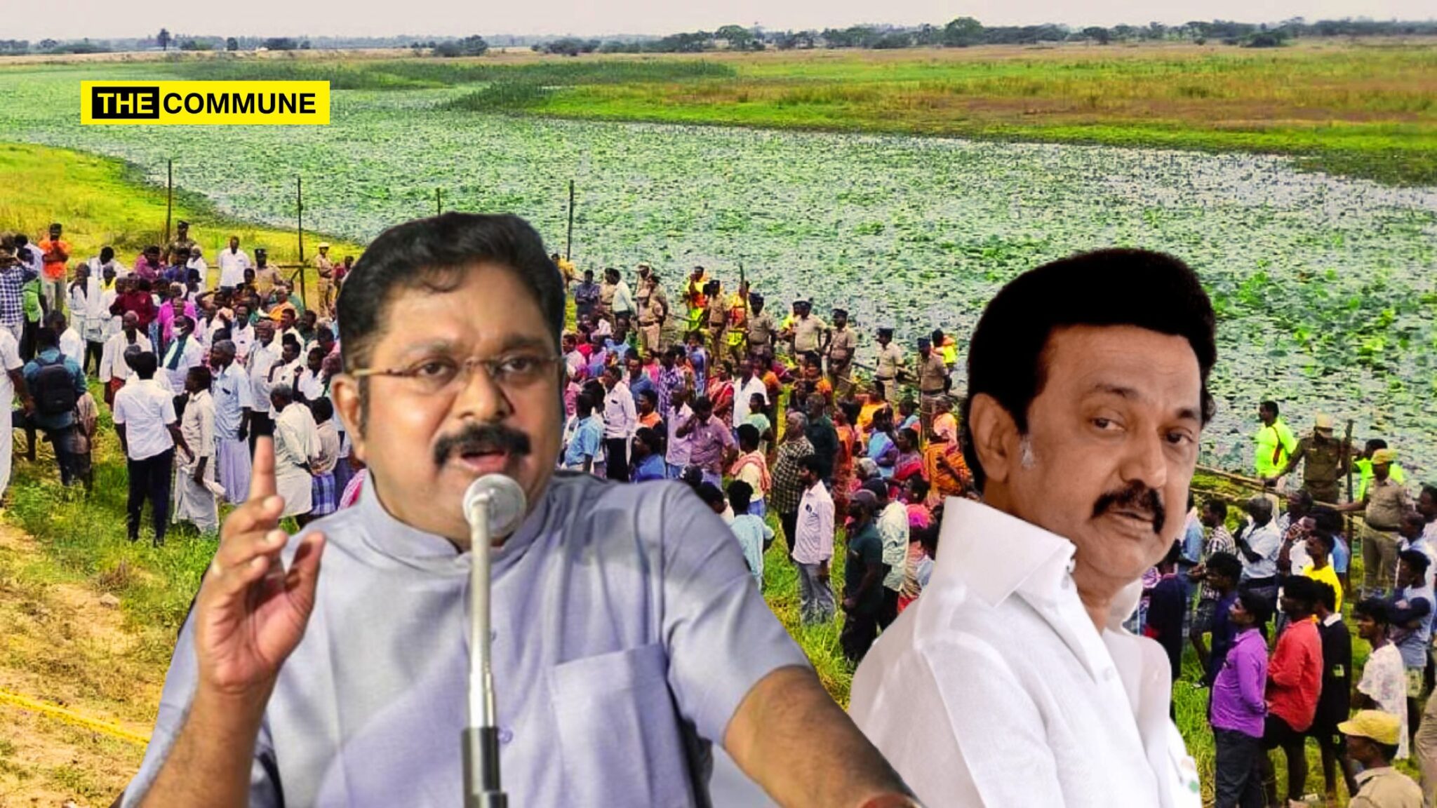 TTV Dhinakaran Slams MK Stalin As Parandur Airport Protestors Seek ...