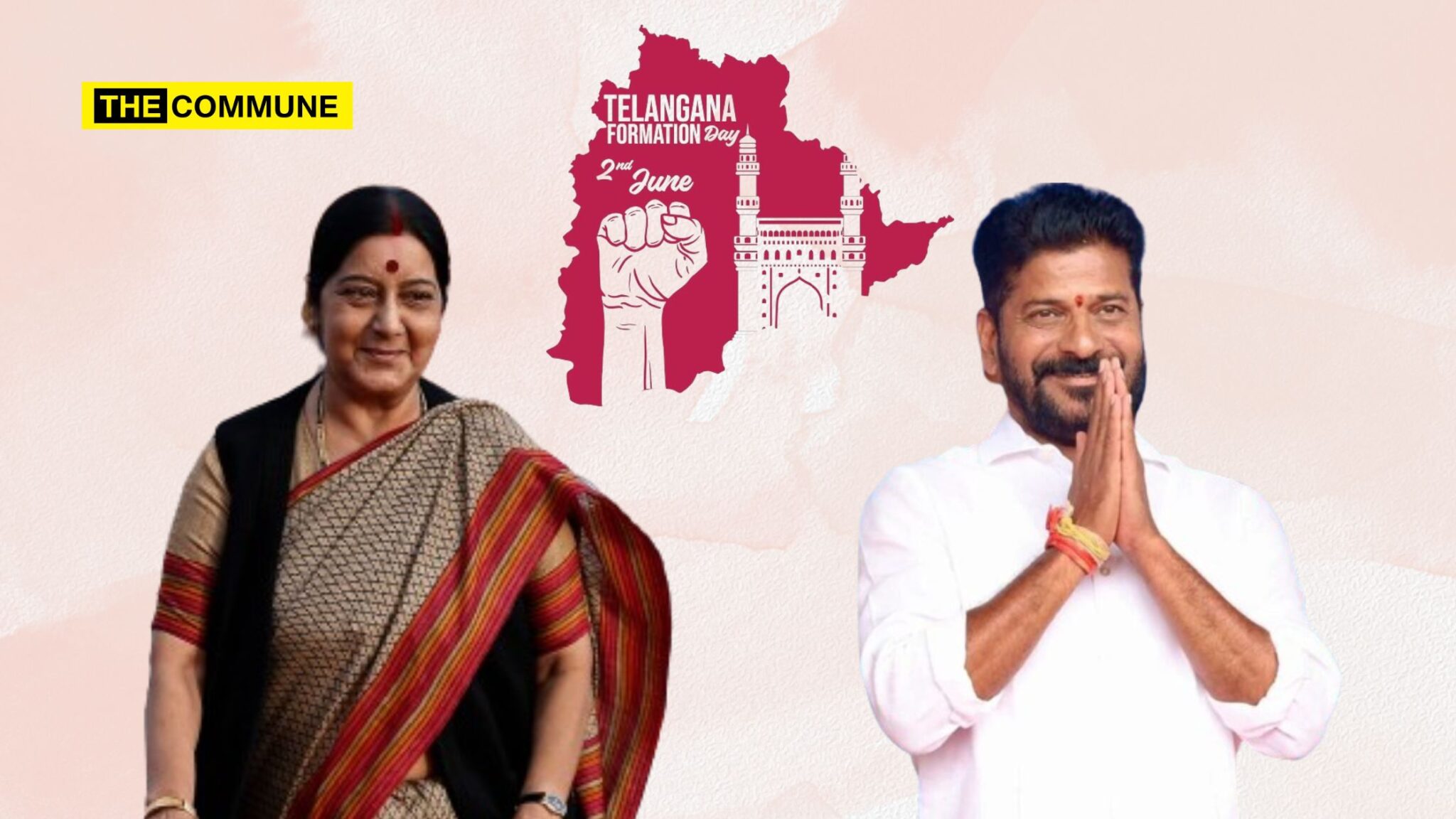 Telangana Congress CM Revanth Reddy Hails BJP Leader Sushma Swaraj ...