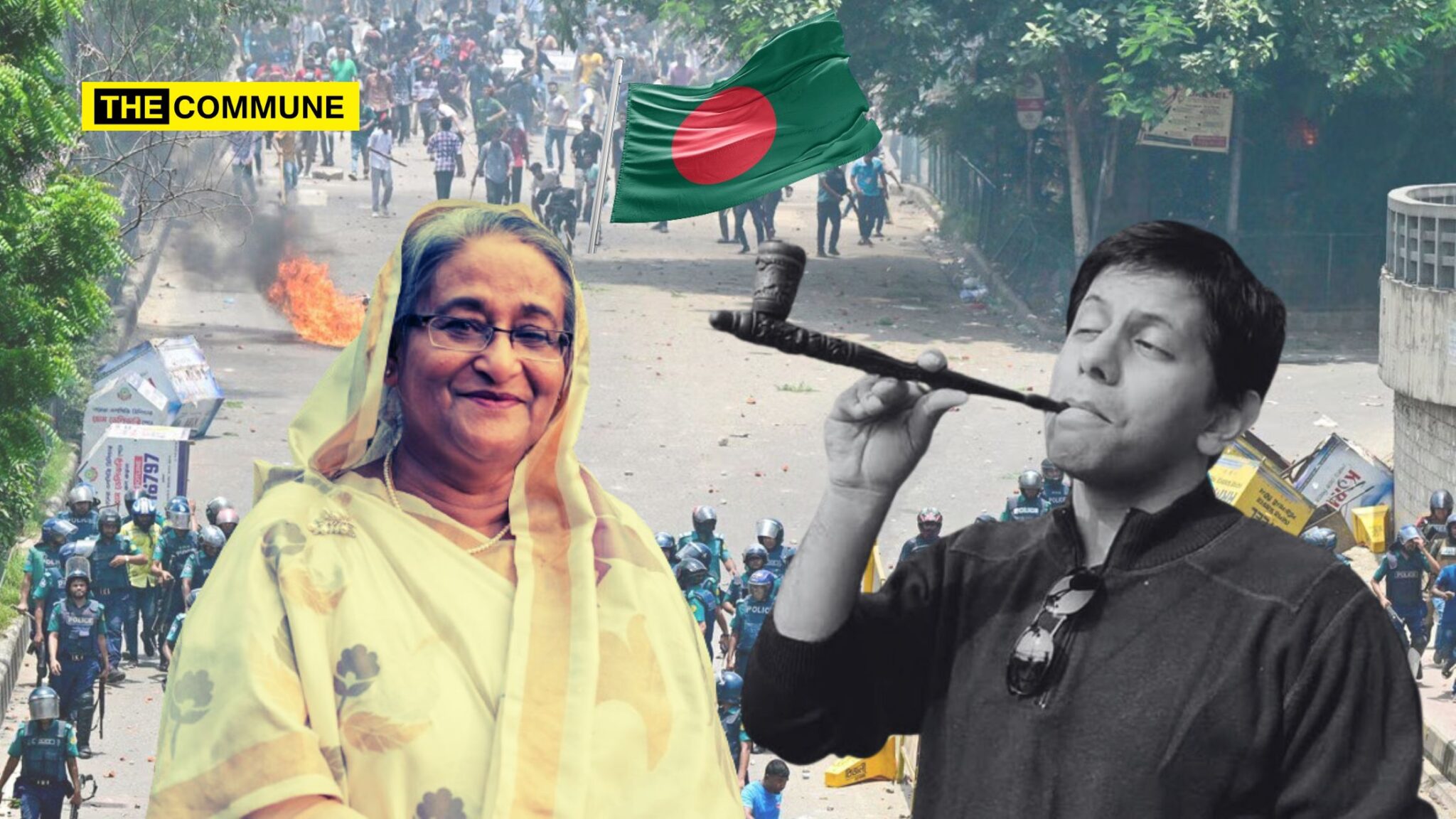 The DeshBhakt's Akash Banerjee Calls B'desh PM Sheikh Hasina A ...