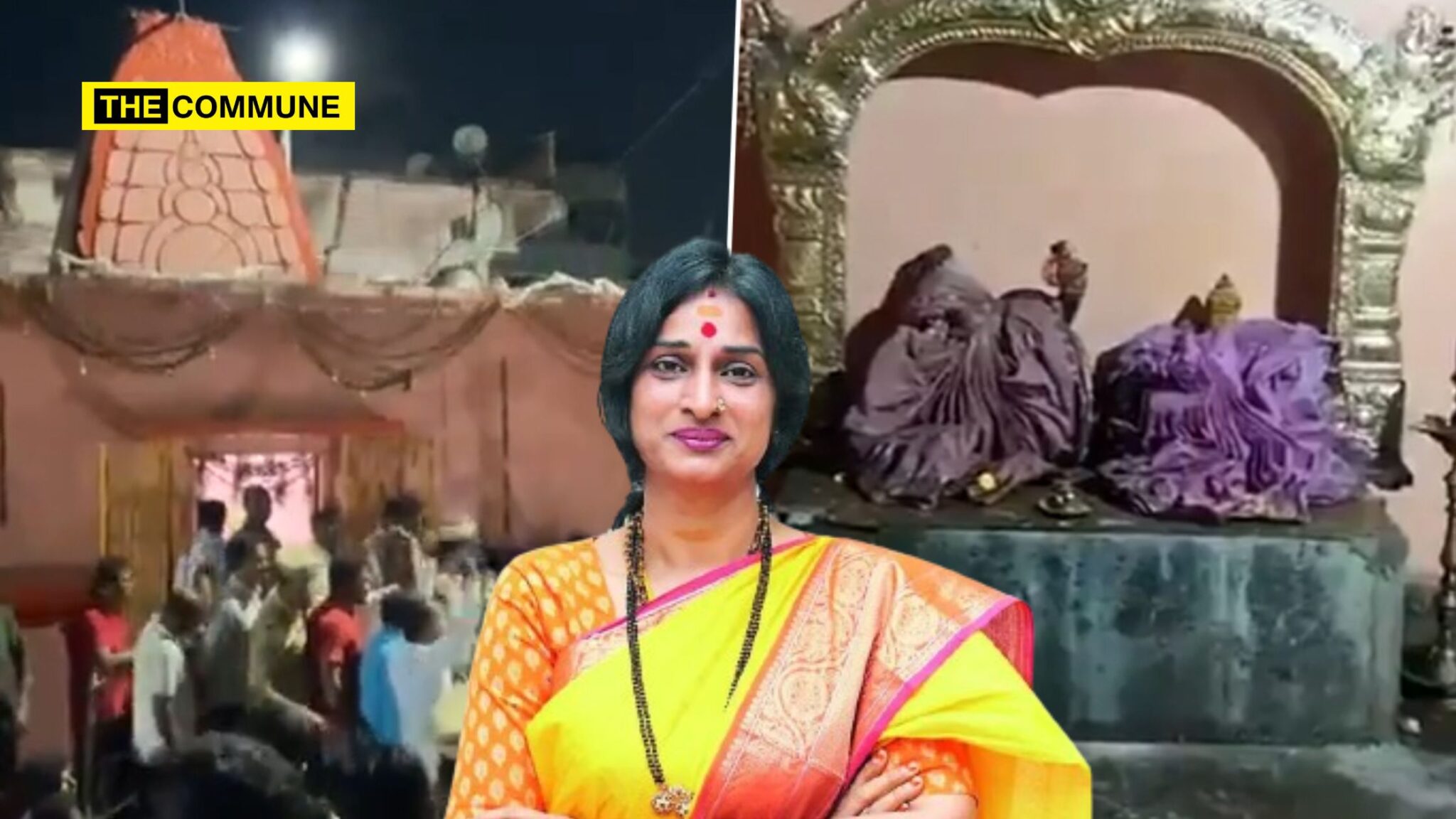 "Do Not Dare Touch Our Temples," BJP Leader Madhavi Latha Warns Amidst ...