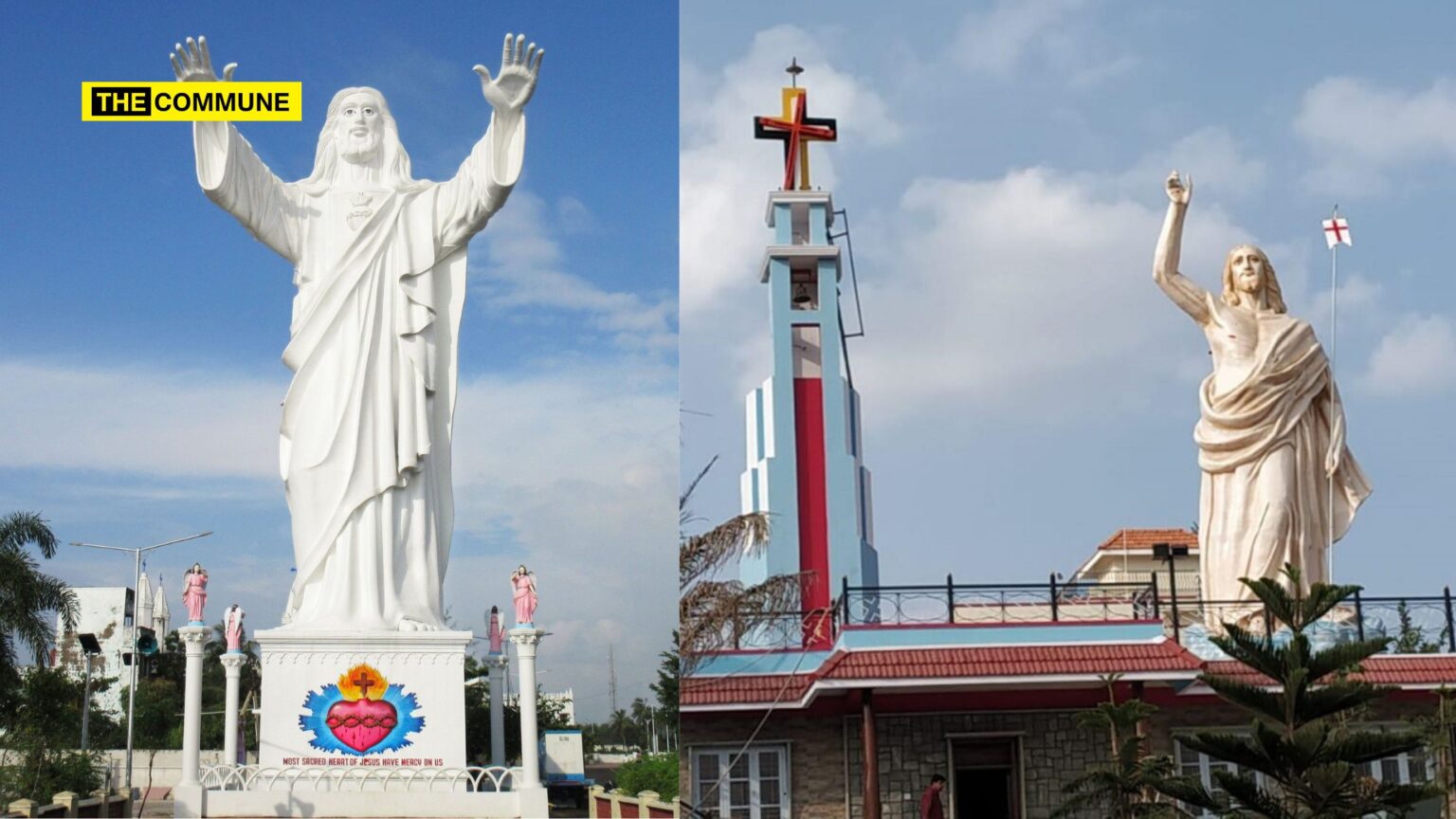 Christian Iconography In India: A Closer Look At The Largest Jesus Statues