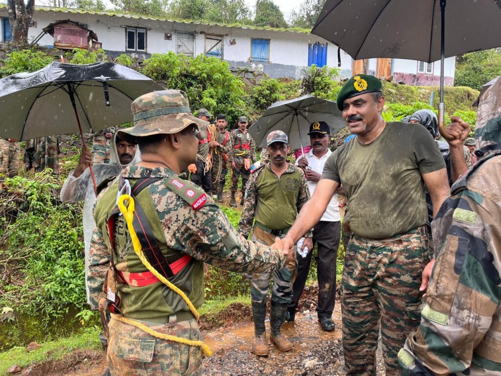 Wayanad Landslides: Territorial Army's Madras Regiment Goes Above ...