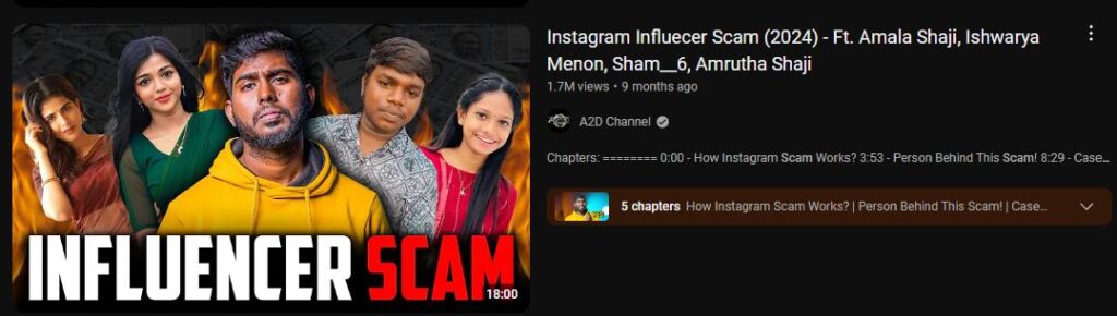 From Tech Guru To Scammer: YouTuber A2D Nanda Kumar Involvement In Grey ...