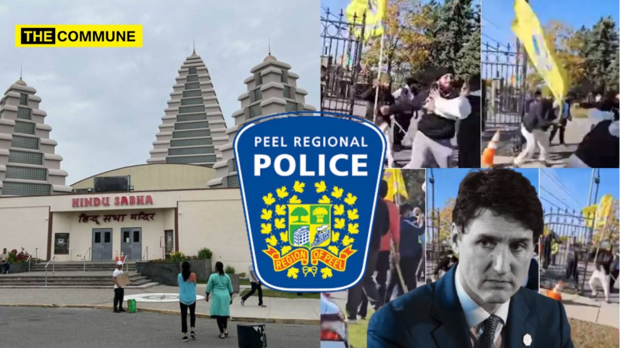 Canadian Police Arrests Hindus Following Brampton Temple Attack By ...