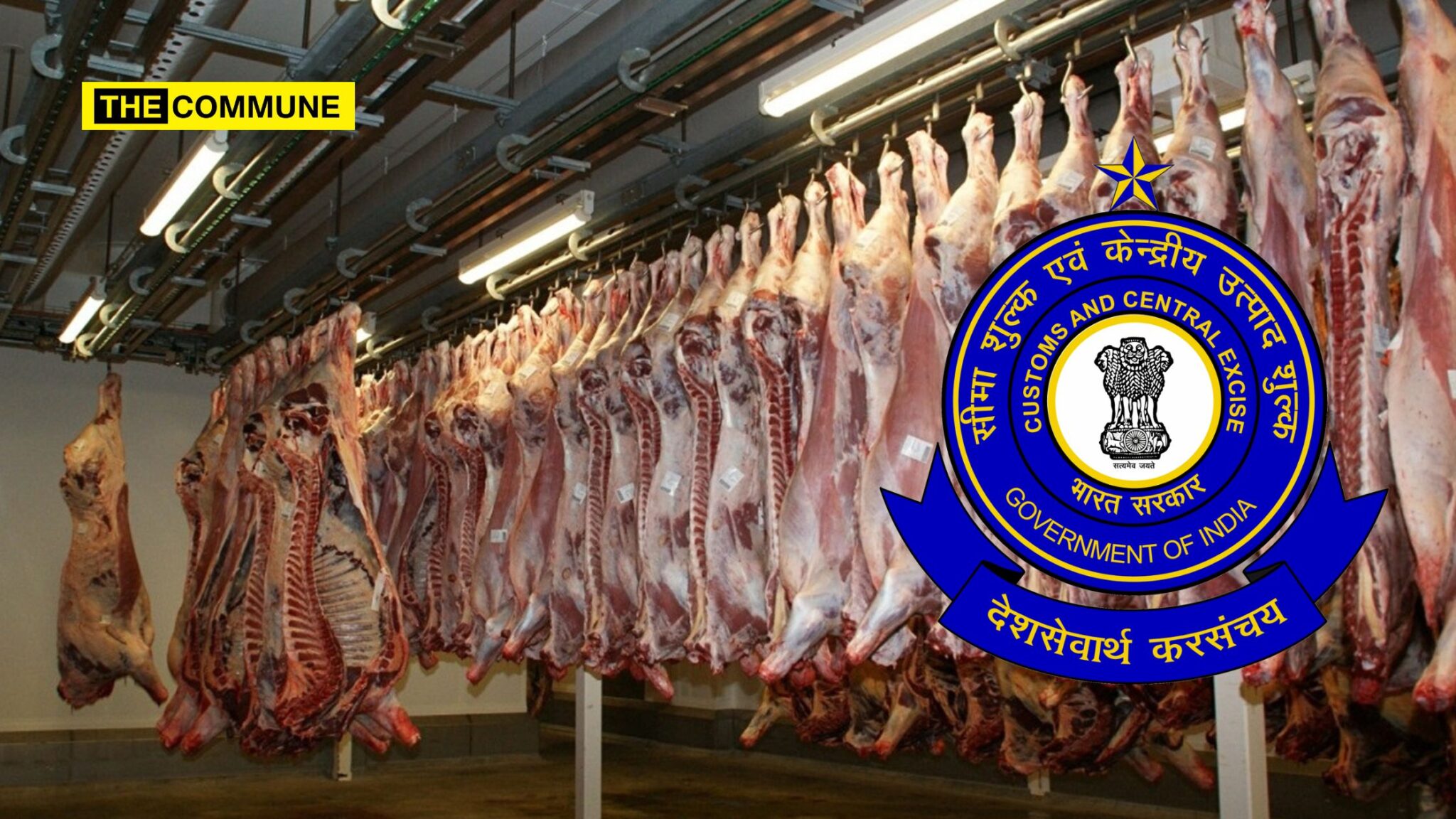 Chennai Customs Foil Attempt To Export 28 Tons Of Bull Meat Labeled As ...