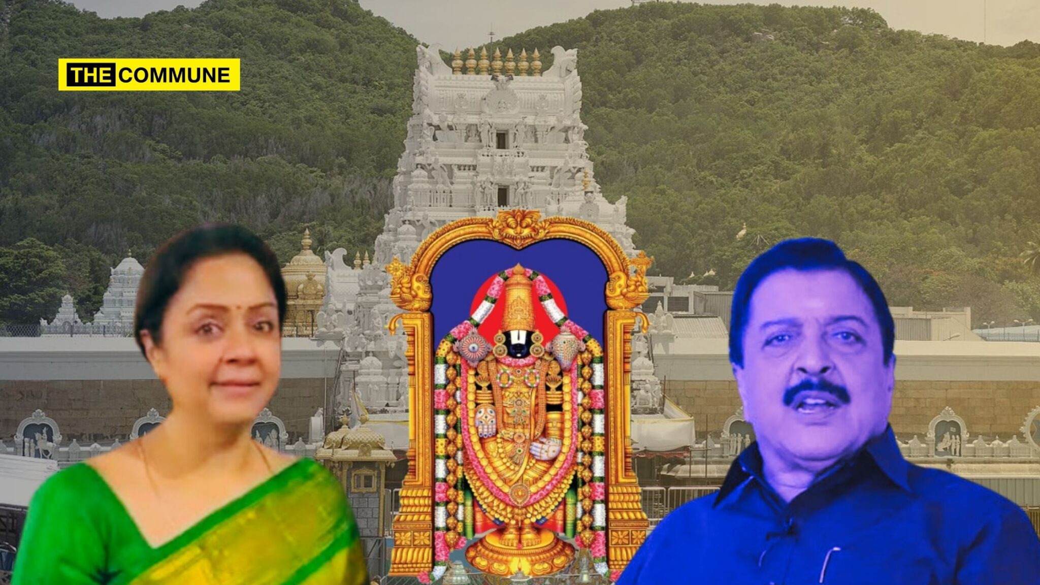 Jyothika Visits Tirumala, Here's How Her Husband Suriya's Father ...