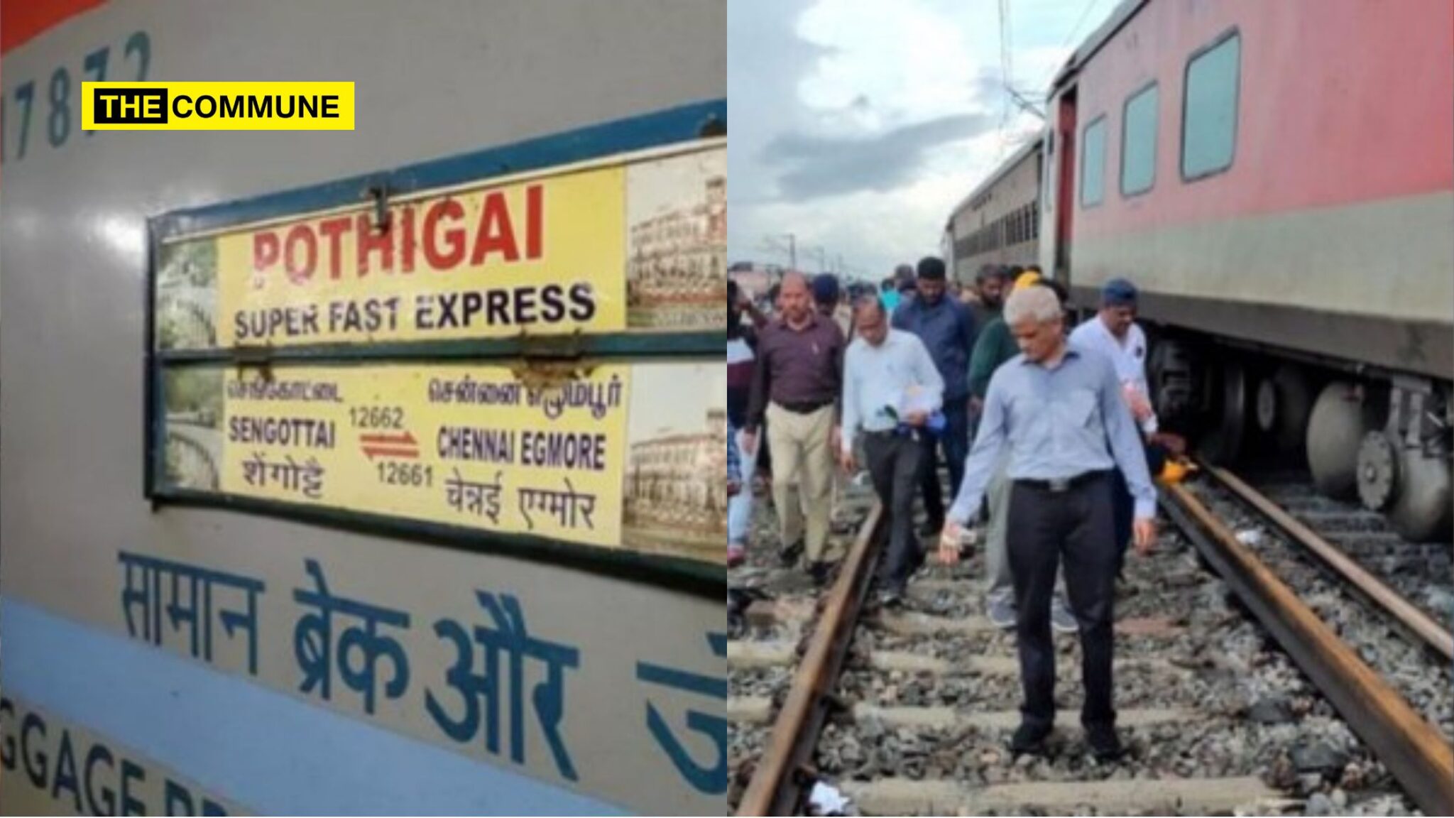 Pothigai Express Loco Pilot's Swift Response Averts Railway Sabotage In ...