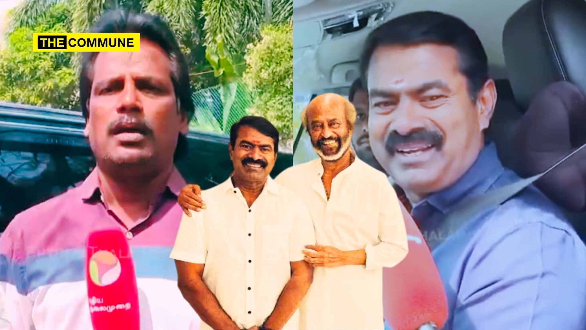 "People Say Rajini Is Sanghi" Dravidianist Puthiya Thalaimurai Reporter ...