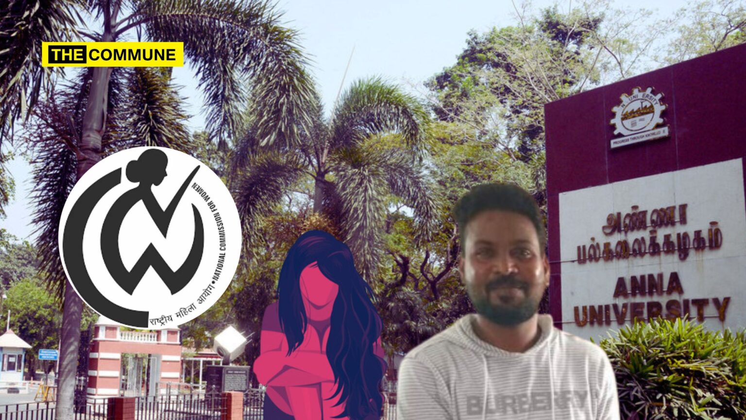 "Accused Is A Habitual Offender": NCW Chairwoman Slams TN Police In Anna University Sexual ...