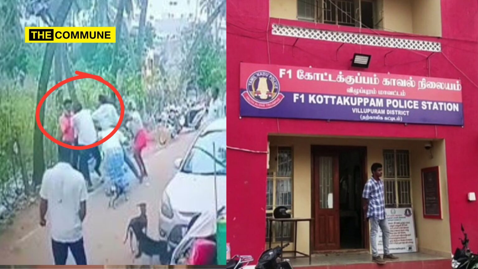 Viral CCTV Footage Captures DMK Members Attacking PMK Councillor With ...