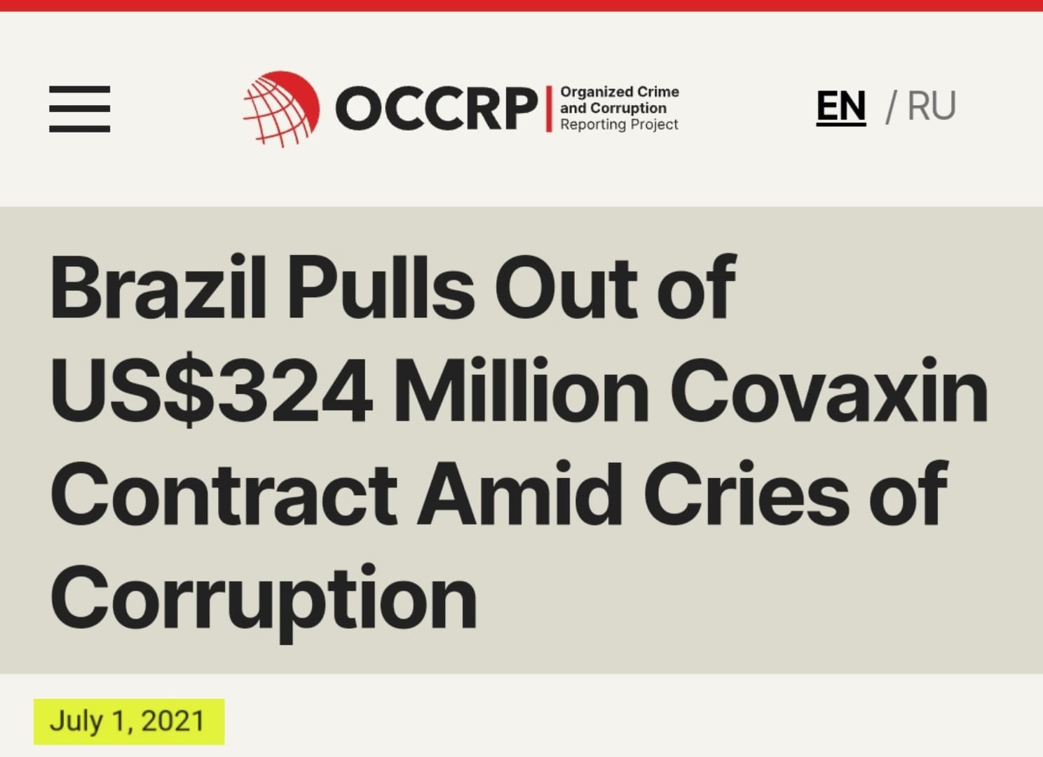 Congress Scion Rahul Gandhi & His Links To Soros-Funded OCCRP