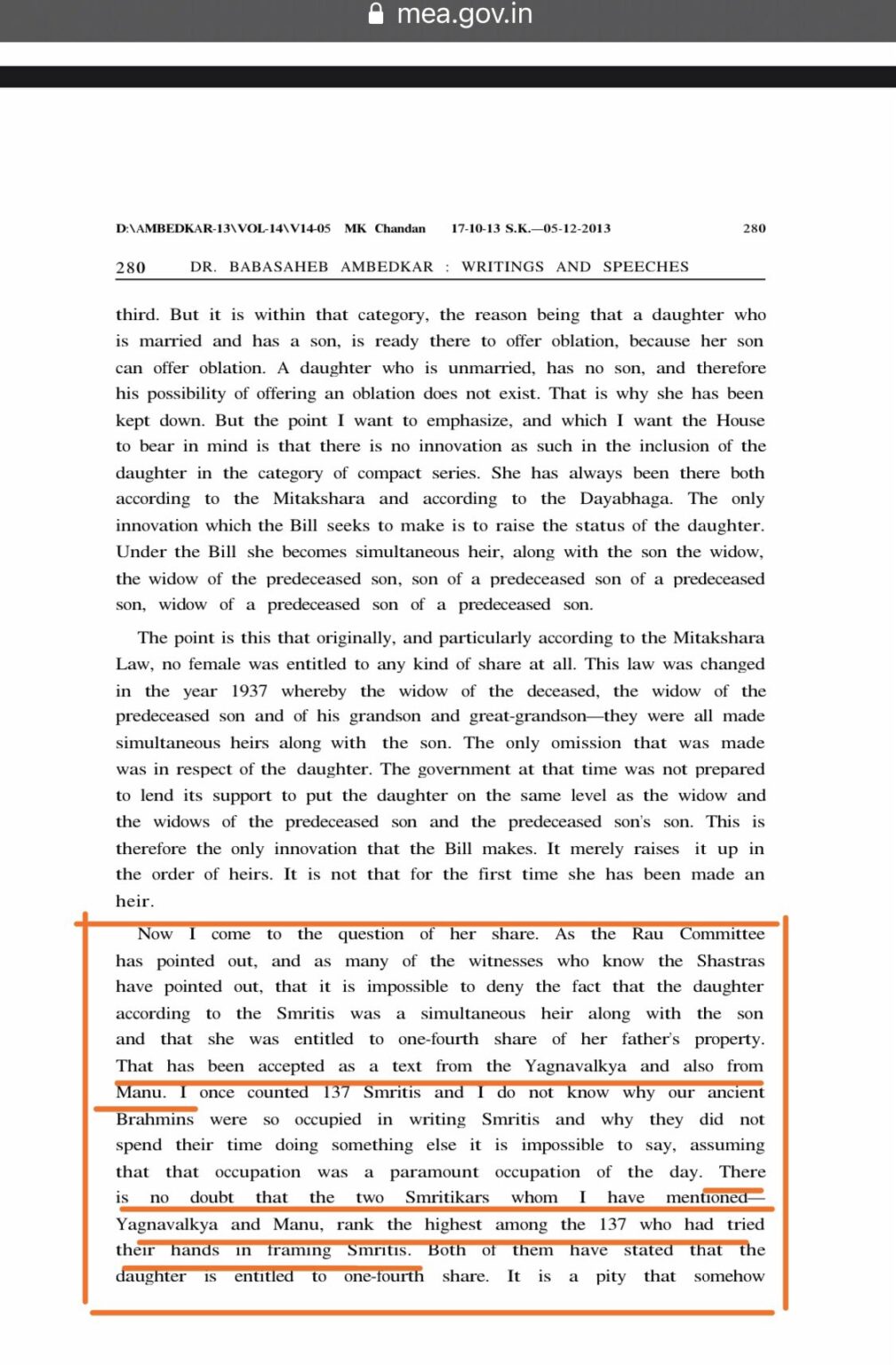 When Ambedkar Hailed Manusmriti For Championing Women's Rights