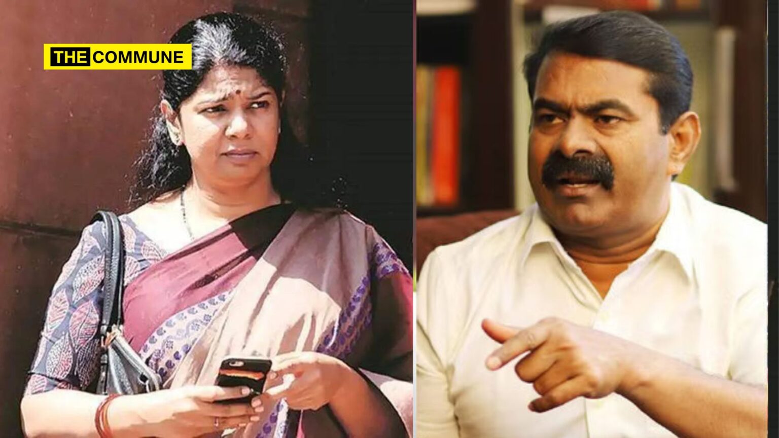 "How Can Karunanidhi's Daughter Be A 'Nadar'?" NTK Chief Seeman Slams DMK MP Kanimozhi's ...
