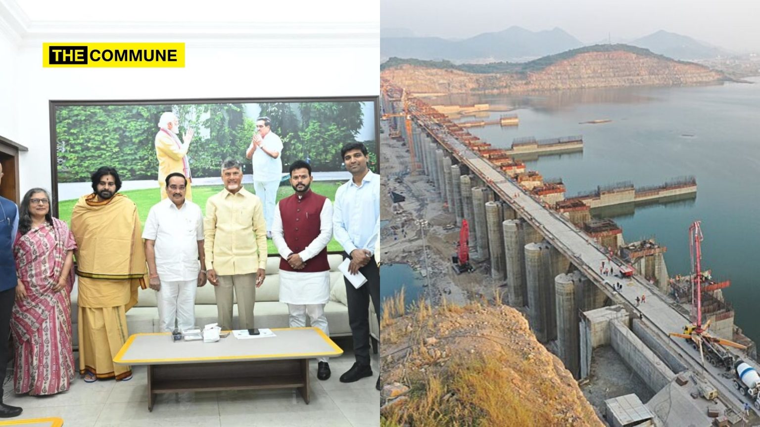 Andhra CM Chandrababu Naidu Seeks Centre's Support To Complete Polavaram Project On War Footing ...