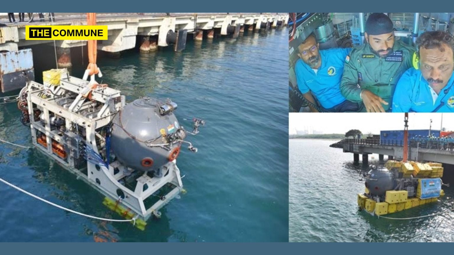 India's 4th Generation Deep-Ocean Submersible Matsya-6000 Clears Wet ...