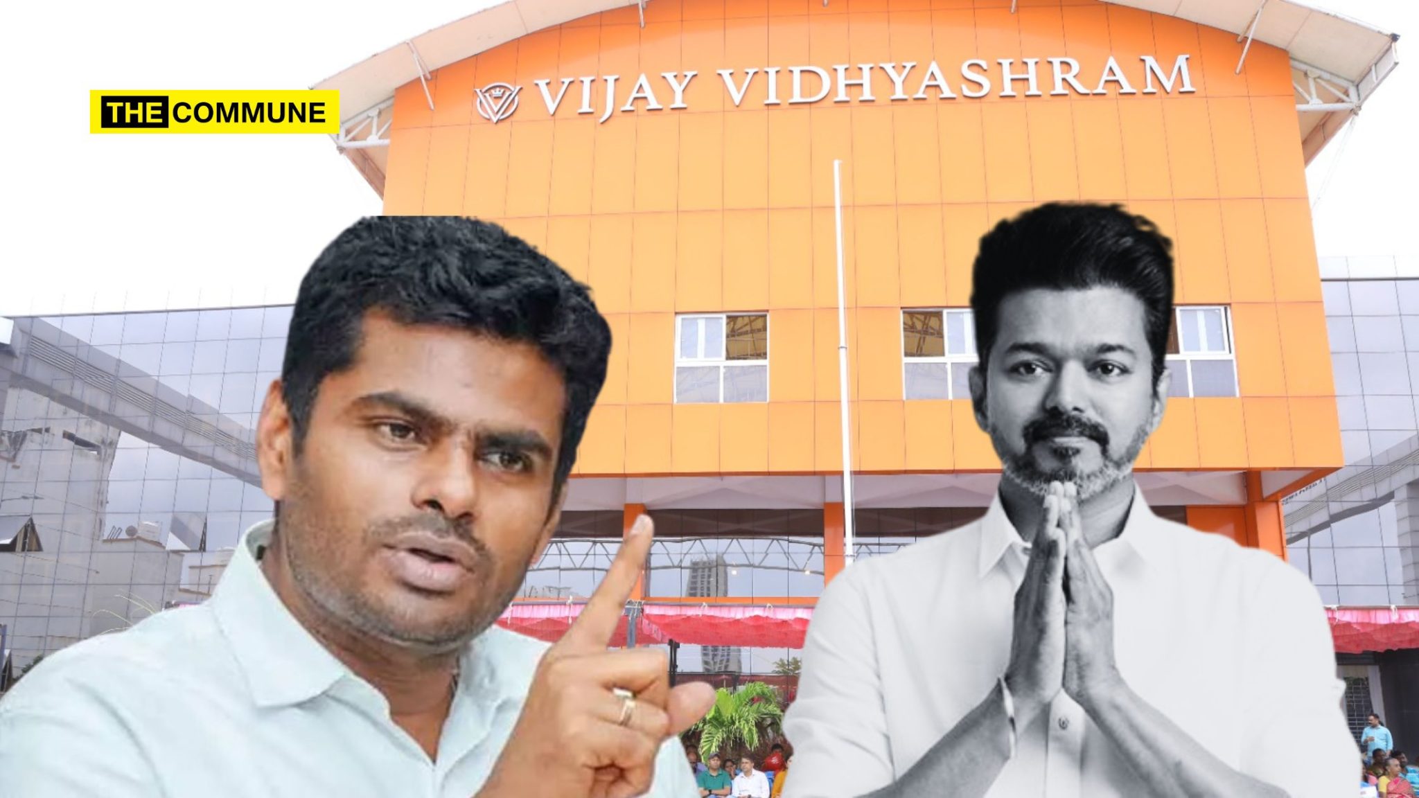"TVK Chief Vijay Runs A CBSE School Vijay Vidyashram In Padur", Says BJP TN Chief Annamalai ...
