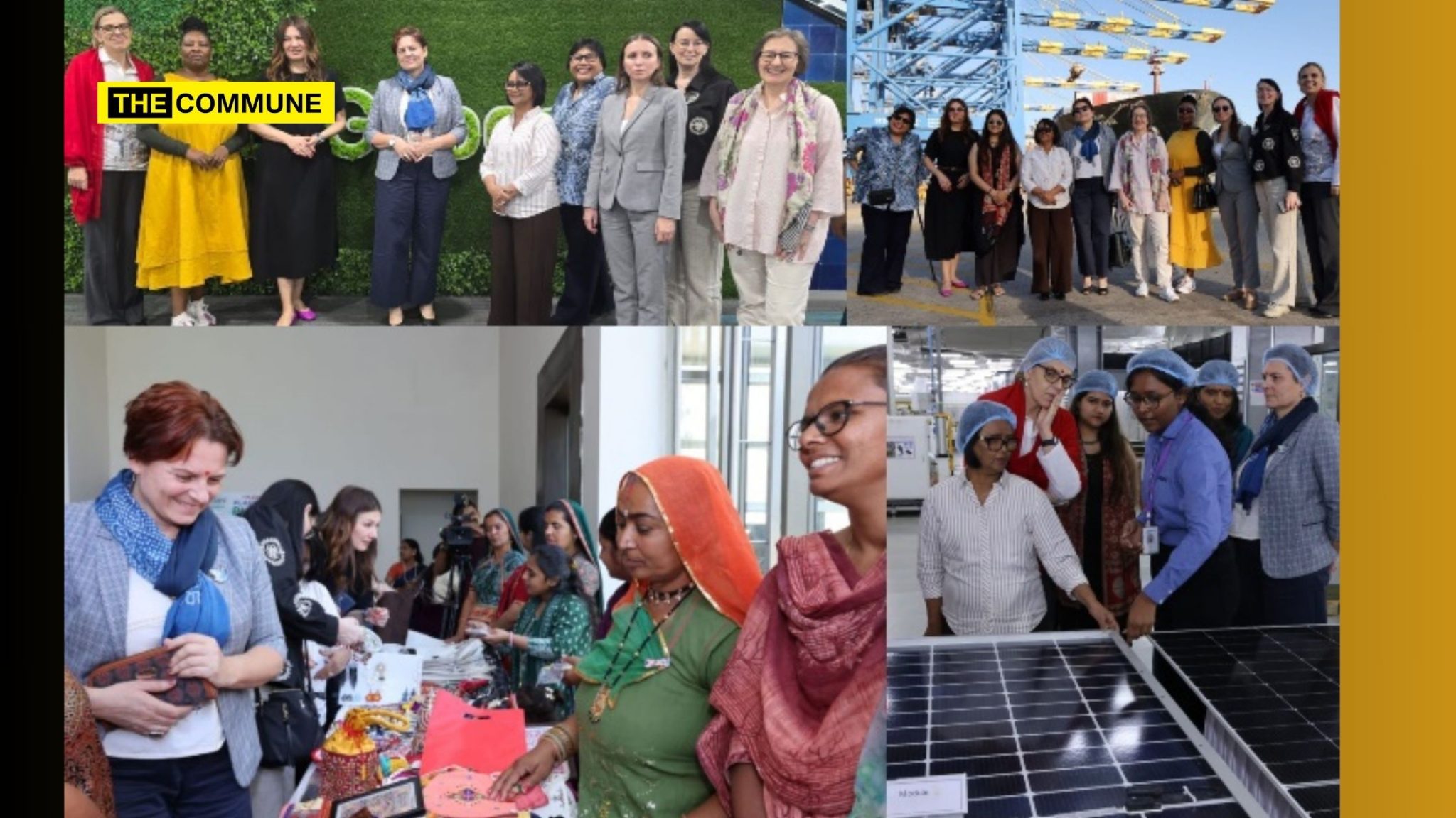 Adani Group Hosts Women Ambassadors From 9 Nations Ahead Of Women's Day ...