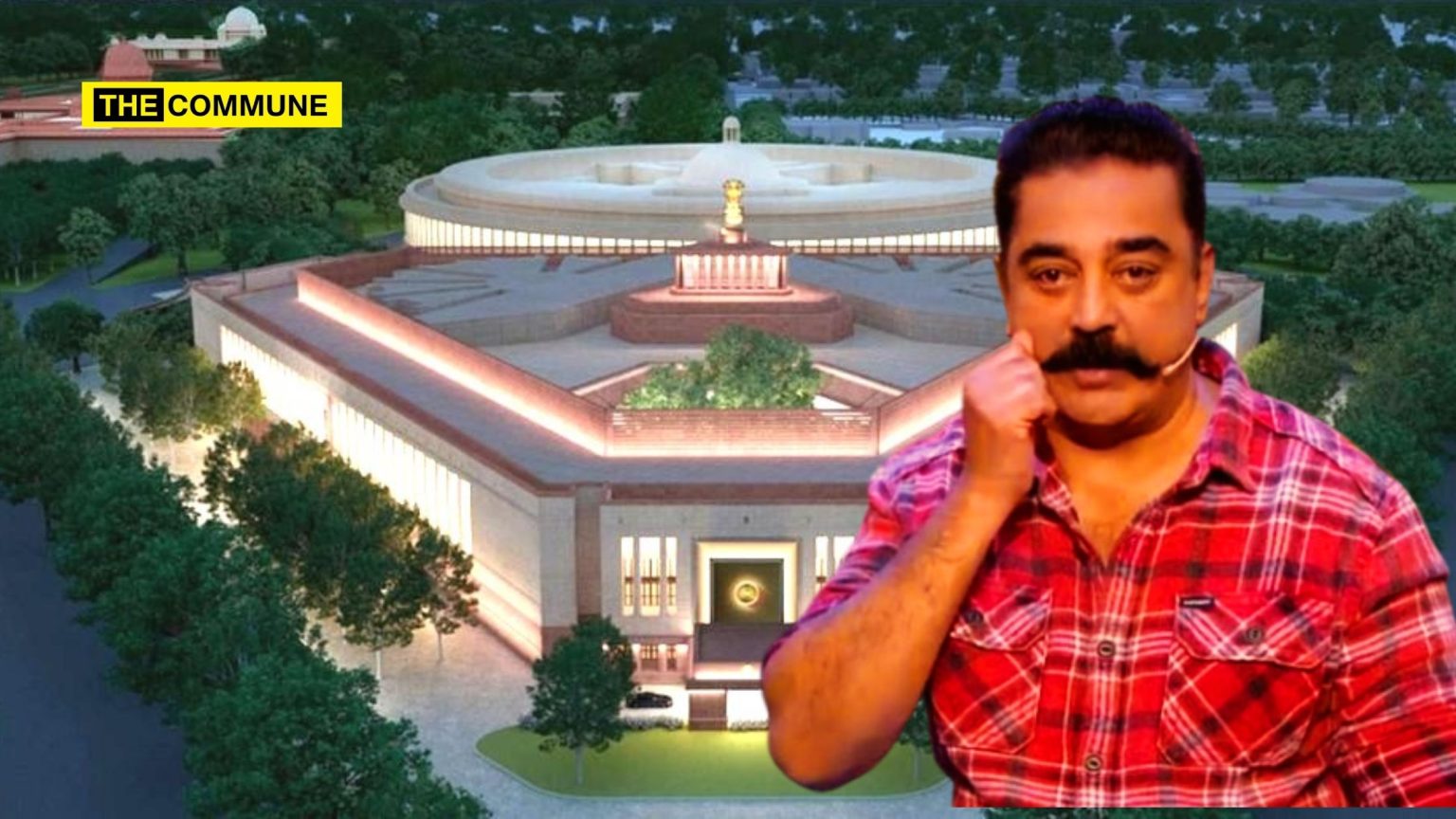 DMK Stooge And 'Intellectual' Pro Max Politician Kamal Haasan Says Parliament Has 453 Seats ...