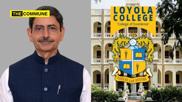 Tamil Nadu Governor Intervenes In Loyola College's Unauthorized ...
