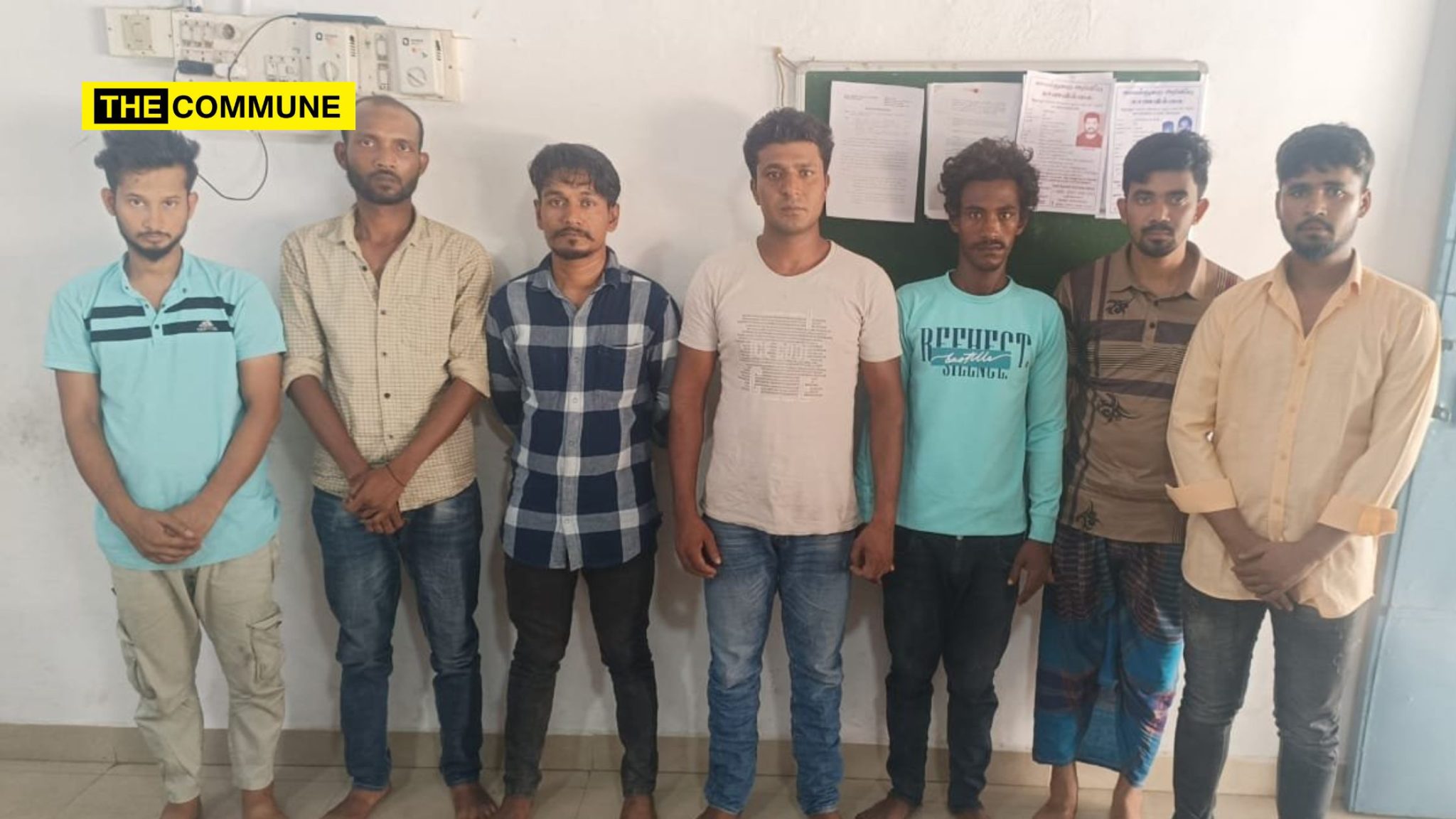 Tamil Nadu Police Nab 7 Illegal Bangladeshi Immigrants In Perundurai ...