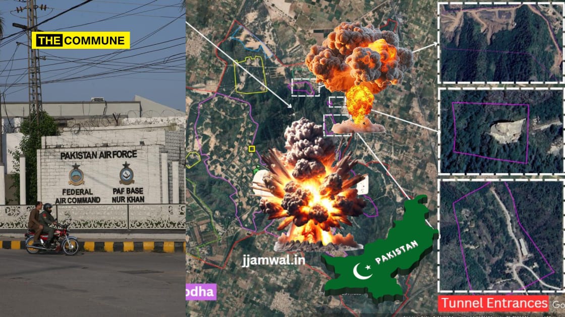 India Almost Hit Pakistan's Nuclear Command Centre With Precision Strike On Noor Khan And ...