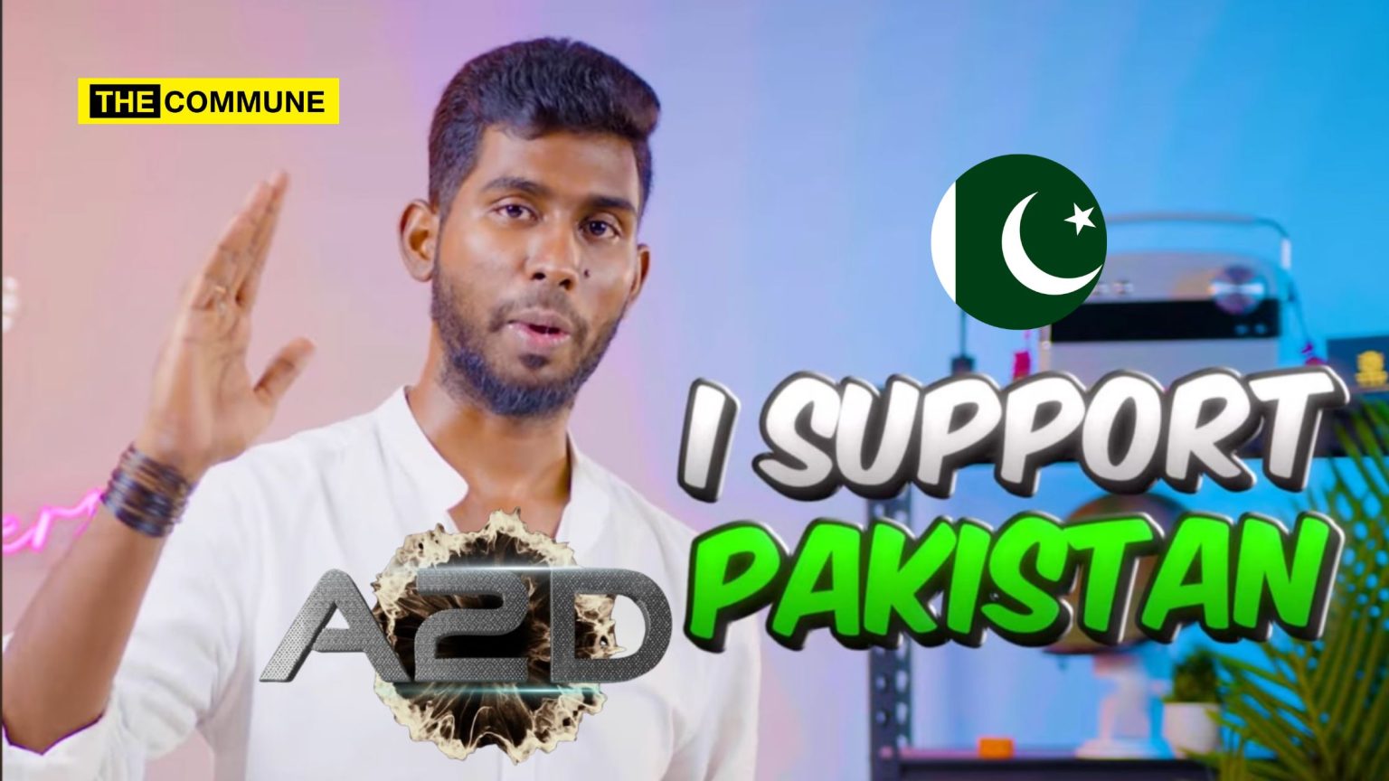 Tamil YouTuber A2D Nanda Kumar Whitewashes Jinnah, Defends Pakistan's Terror, Vilifies India For ...