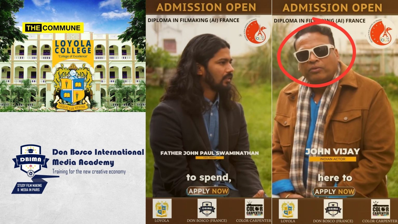 Loyola–Don Bosco Filmmaking Diploma A Fraud, Says Alumnus; Slams ...