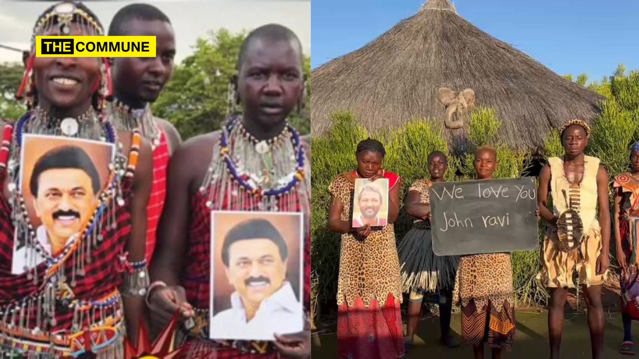 "Same Tailor, Same Rent": Netizen Exposes DMK's "African Tribals ...