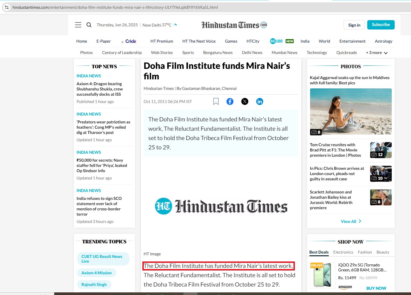 Mira Nair & Mahmood Mamdani: The Deep-State Funded Capitalist Parents ...