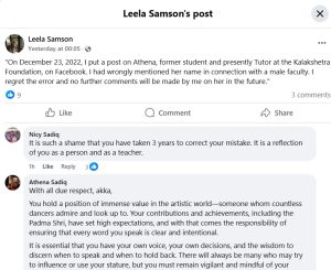 Former Kalakshetra Director Leela Samson Expresses 'Regret' For Wrongly ...