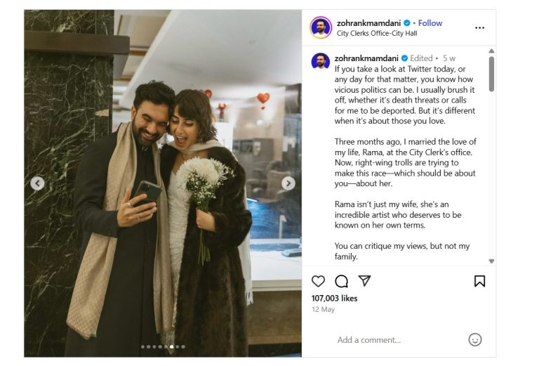 Zohran Mamdani: Radical Islamist & Alleged Socialist, Hosts Lavish 3 ...