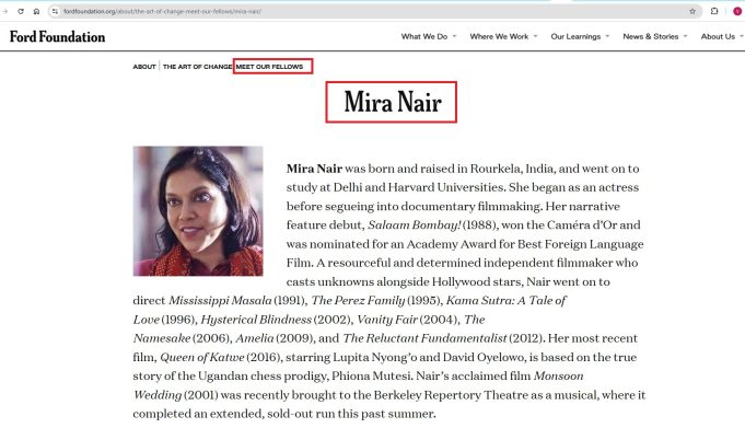 Mira Nair & Mahmood Mamdani: The Deep-State Funded Capitalist Parents ...
