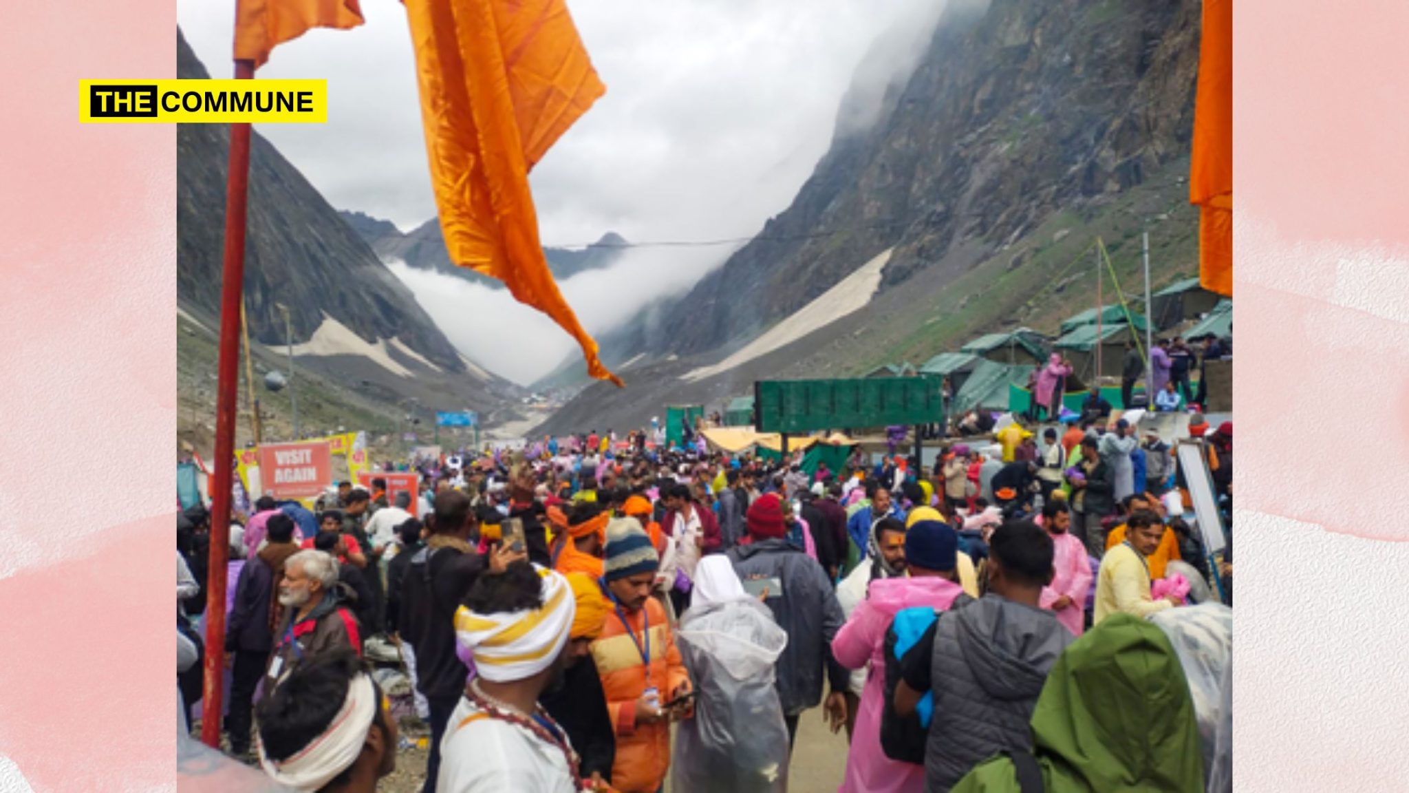 Amarnath Yatra Crosses Mark Of 3.77 Lakh Pilgrims In 25 Days - The Commune