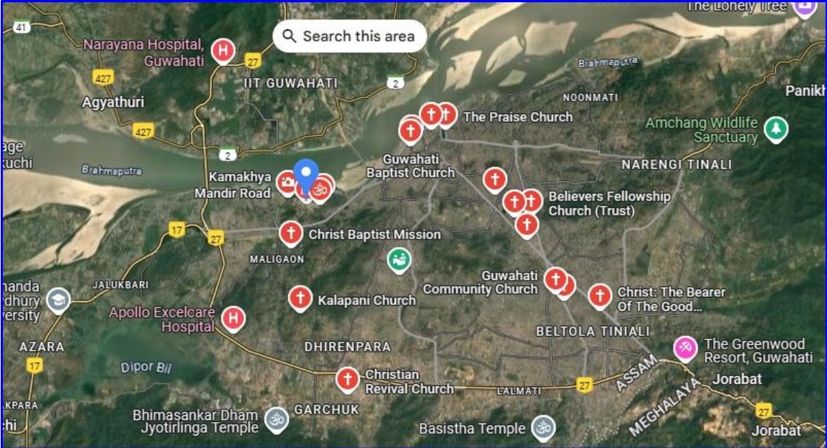 Mapping Proximity: Rise In Mosques And Churches Around Major Hindu ...