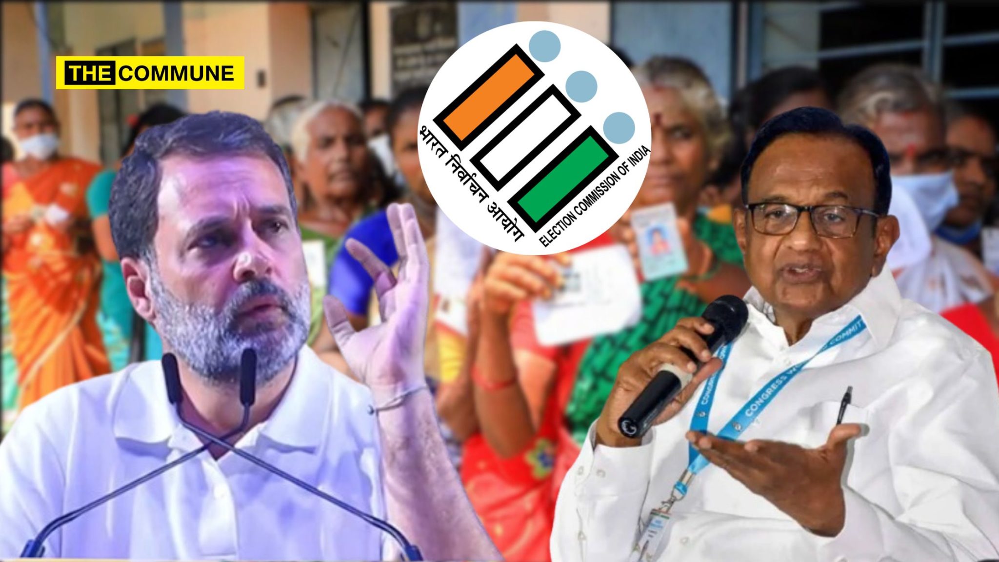 ECI Busts Congress MP P Chidambaram And Rahul Gandhi's Allegations Of ...