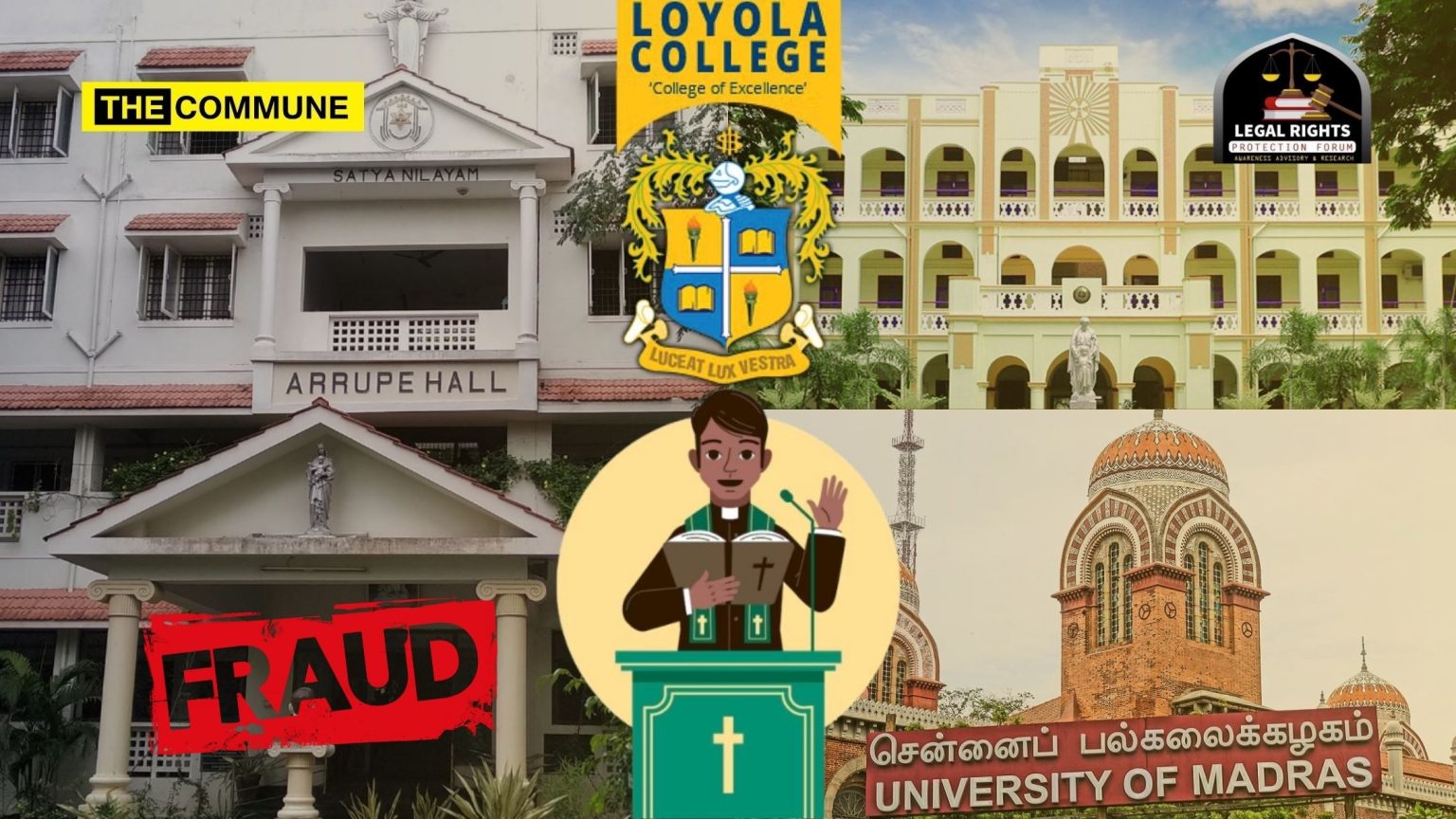 Loyola College Caught In Massive Academic Fraud Through Illegal Bible ...