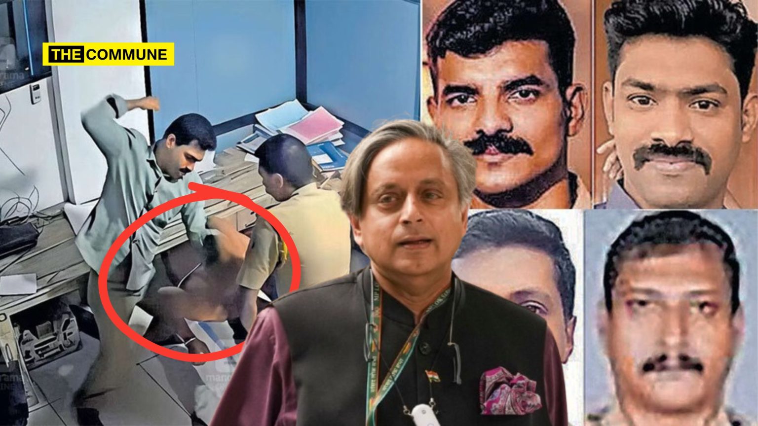 CCTV Footage Shows Kunnamkulam Assaulting Youth Congress Leader Sujith ...