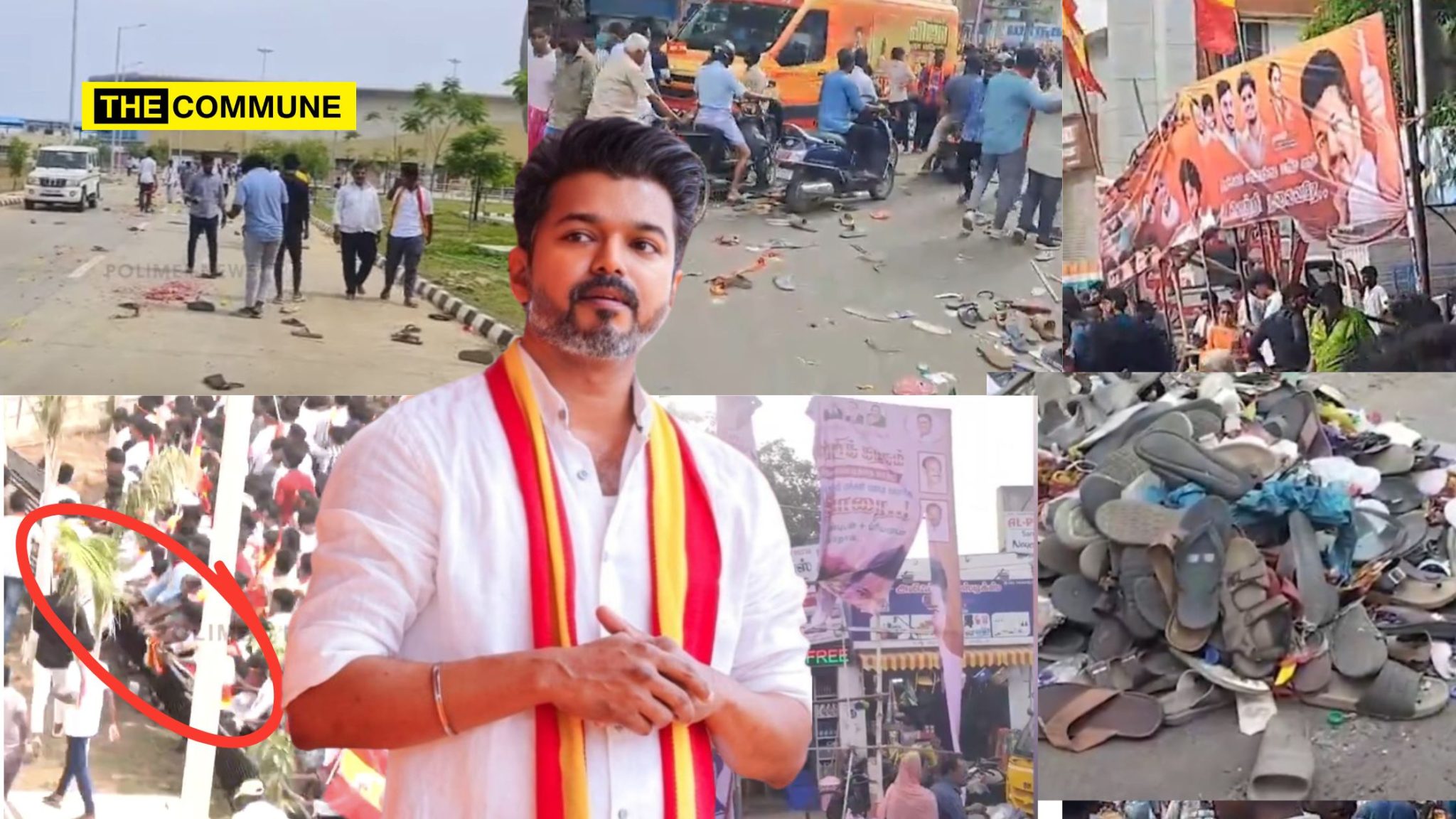 TVK Cadres Create Chaos, Break Barricades At Trichy Airport, Damage ...