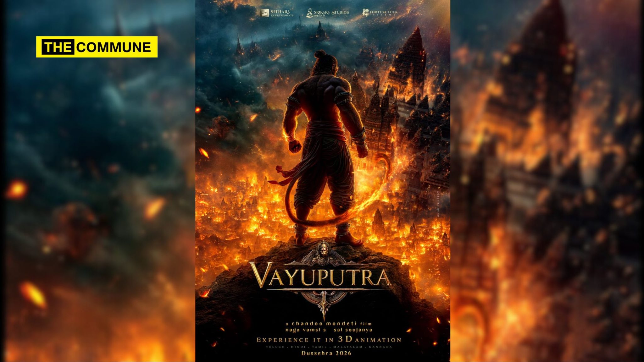 Vayuputra: Chandoo Mondeti Announces 3D Hanuman Epic Set For Dussehra ...