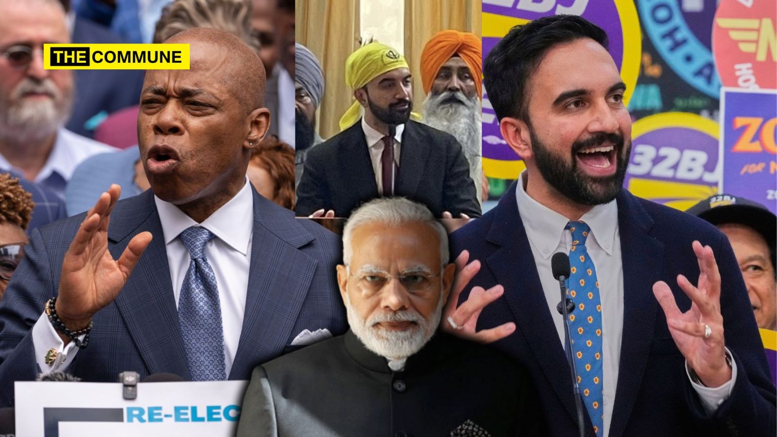 "Running Against Eric Adams Because He Supports PM Modi And Indian Govt ...