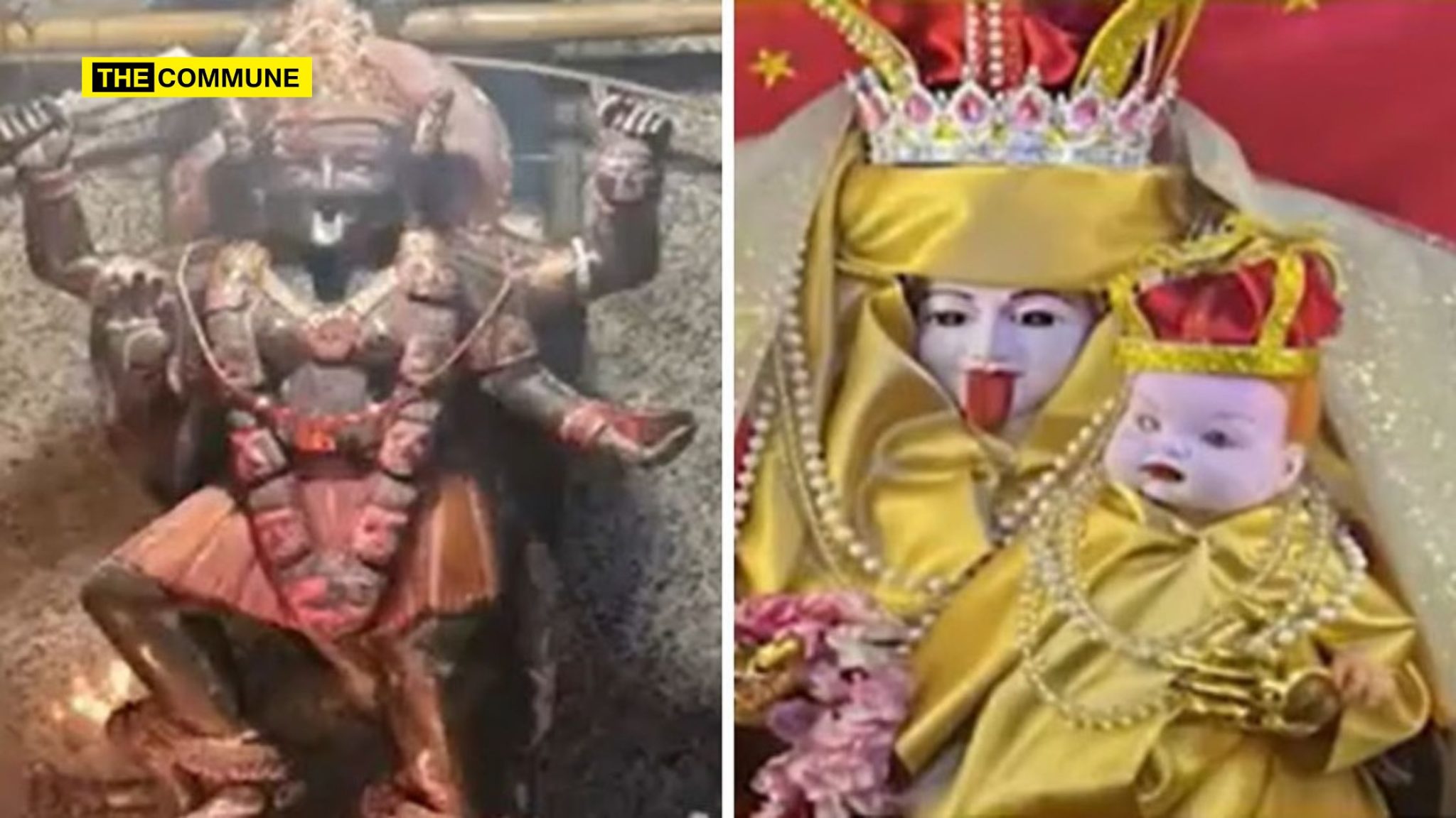 Kali Idol In Mumbai Cremation-Ground Temple Vandalised To Resemble ...