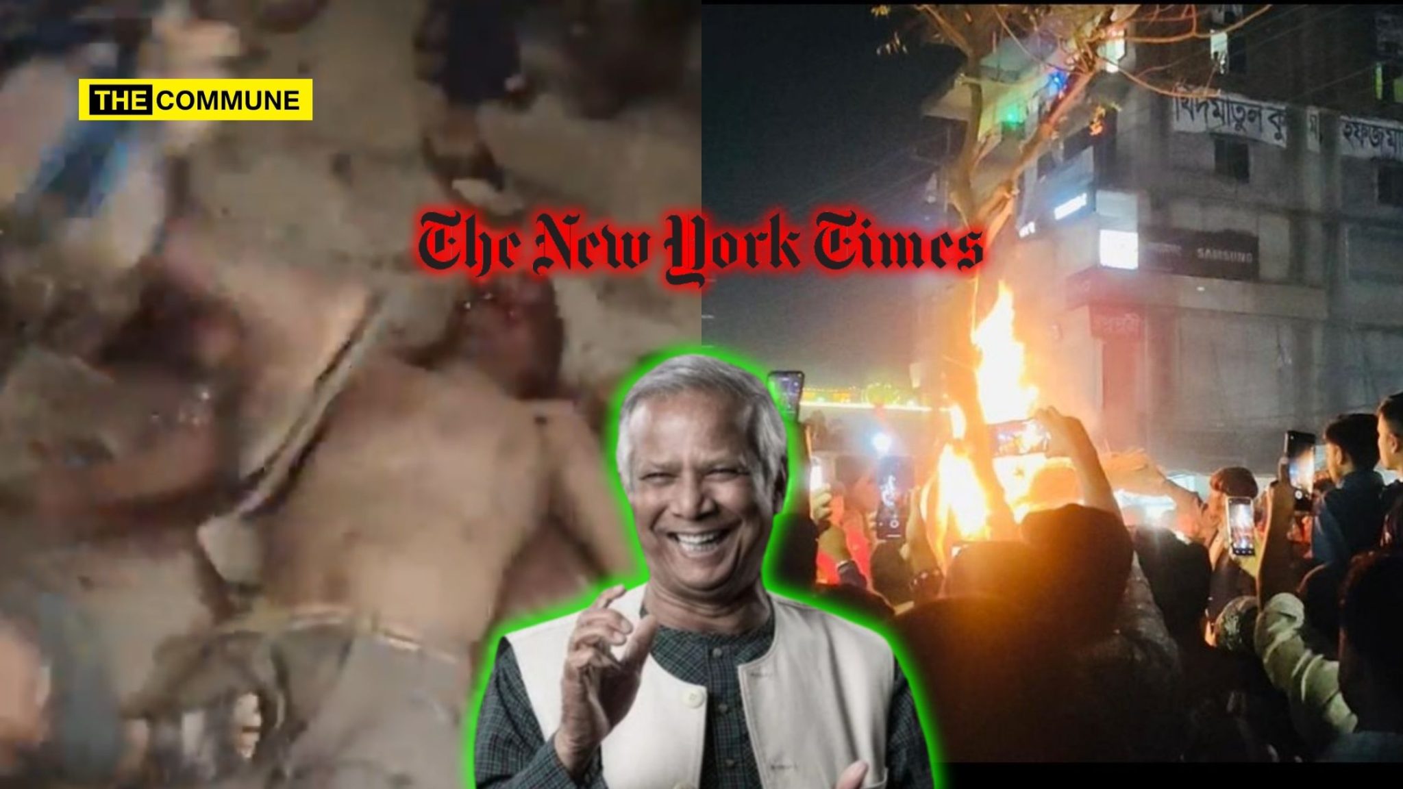 How The New York Times Diluted A Hindu Lynching In Bangladesh Into A ...